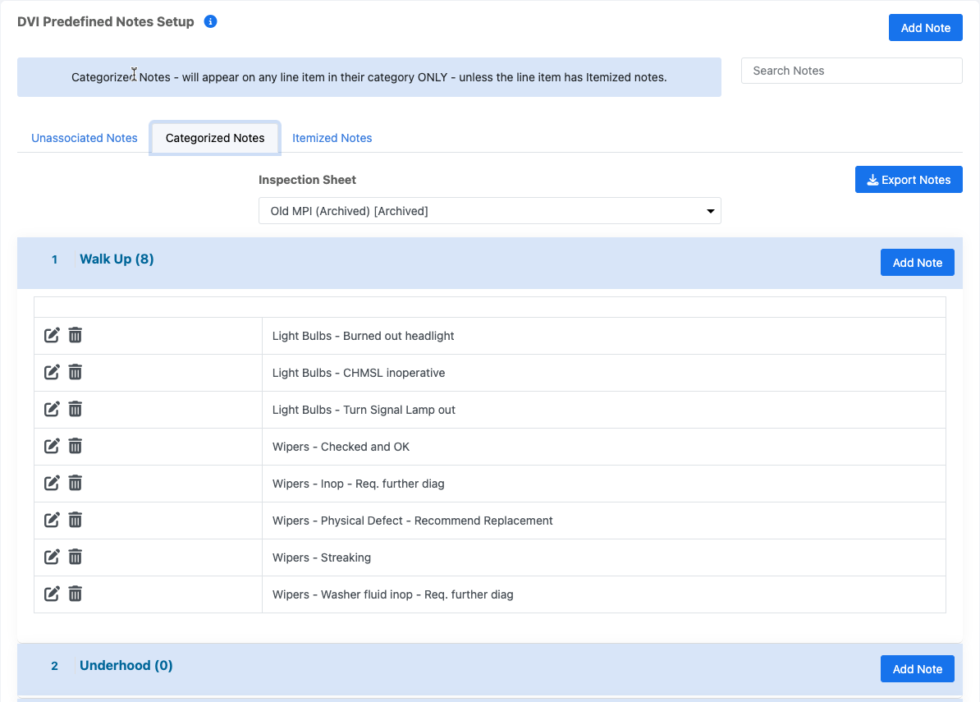 How to Setup DVI Notes - Autoflow